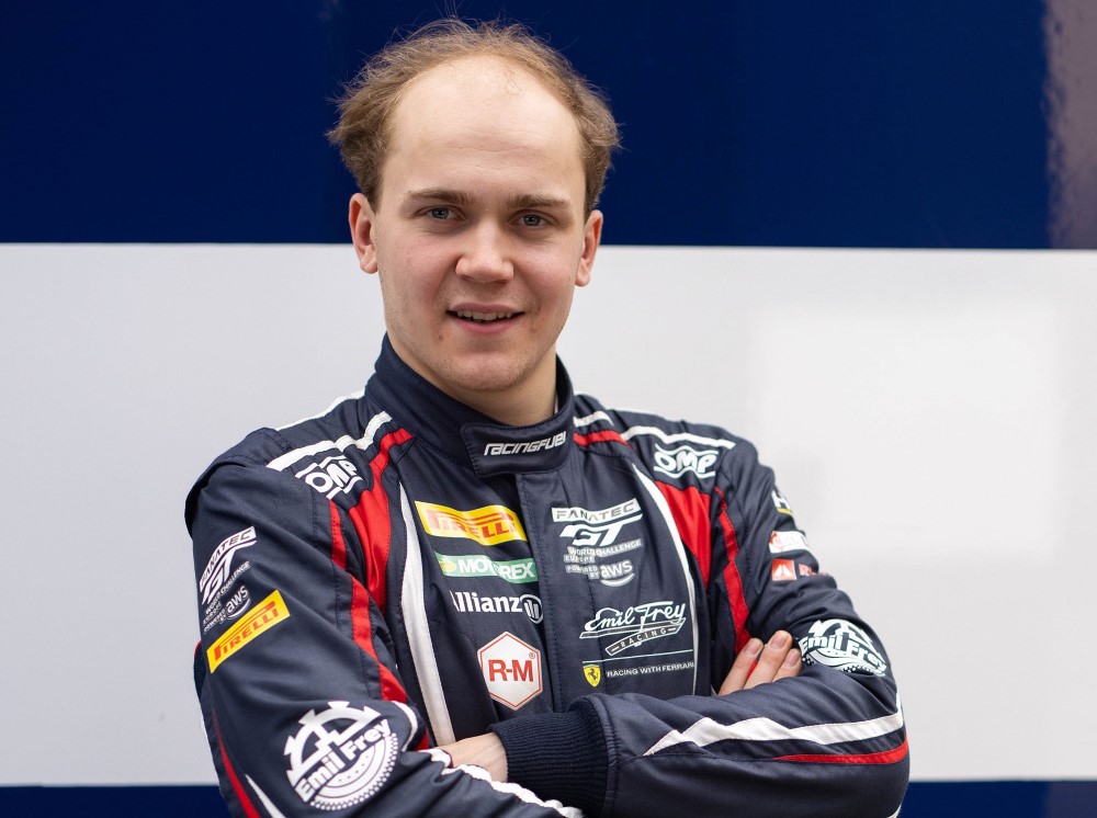 Konsta Lappalainen Ferrari 296 GT3-autolla GT World Challenge Sprint ...