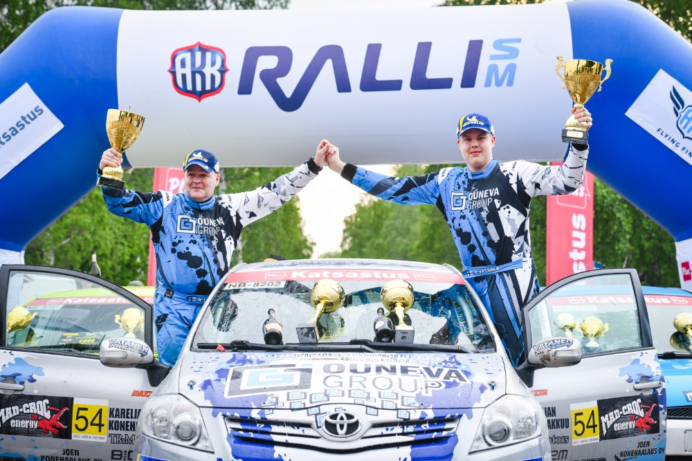 Rallin Suomen Juniorimestaruussarjassa suosikit pitivät - Autotoday