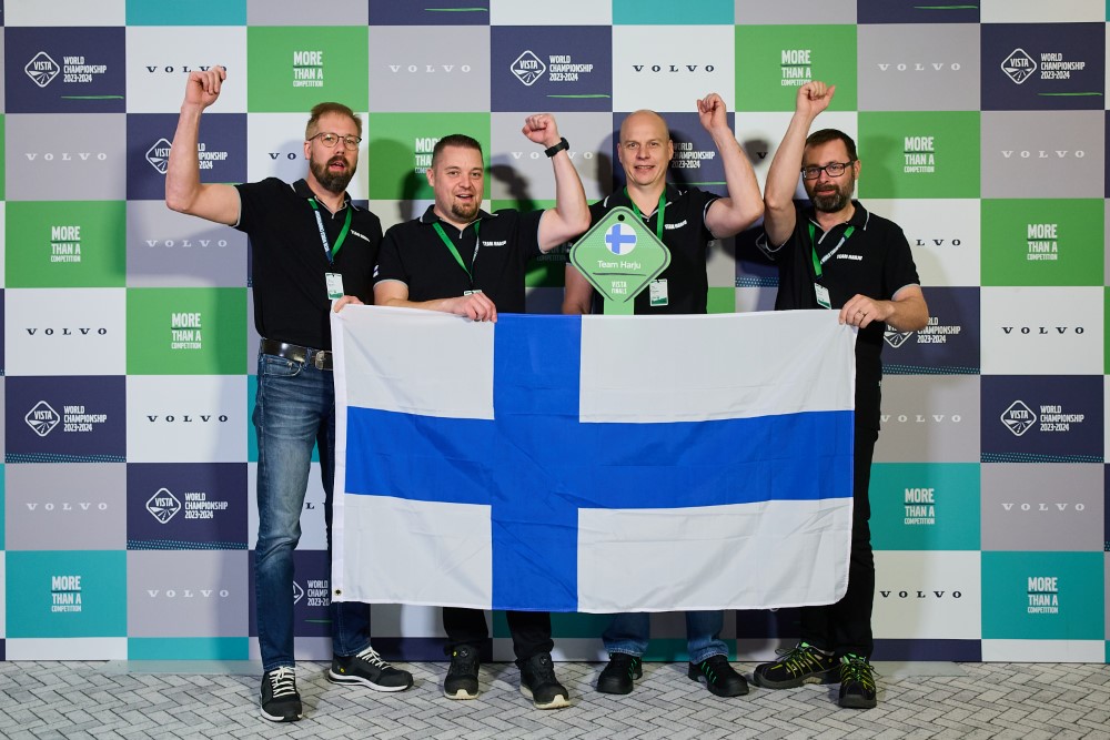 Suomen joukkue kolmannelle sijalle Volvon jälkimarkkinahenkilökunnan MM ...