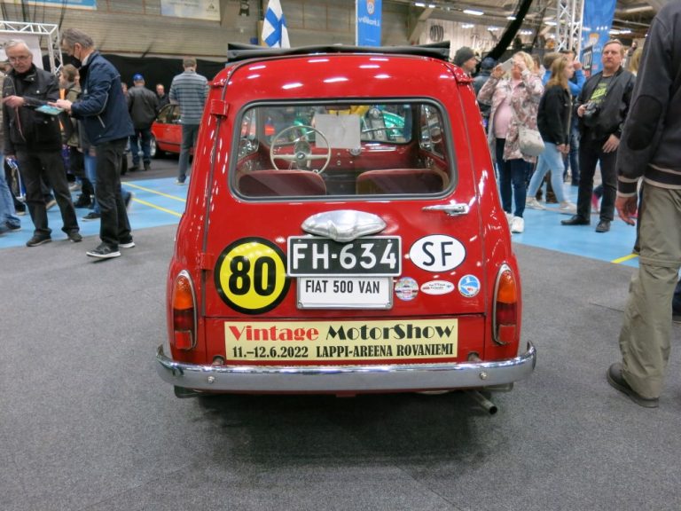 Päivän museoauto: Todella harvinainen Fiat 500 Van - Autotoday