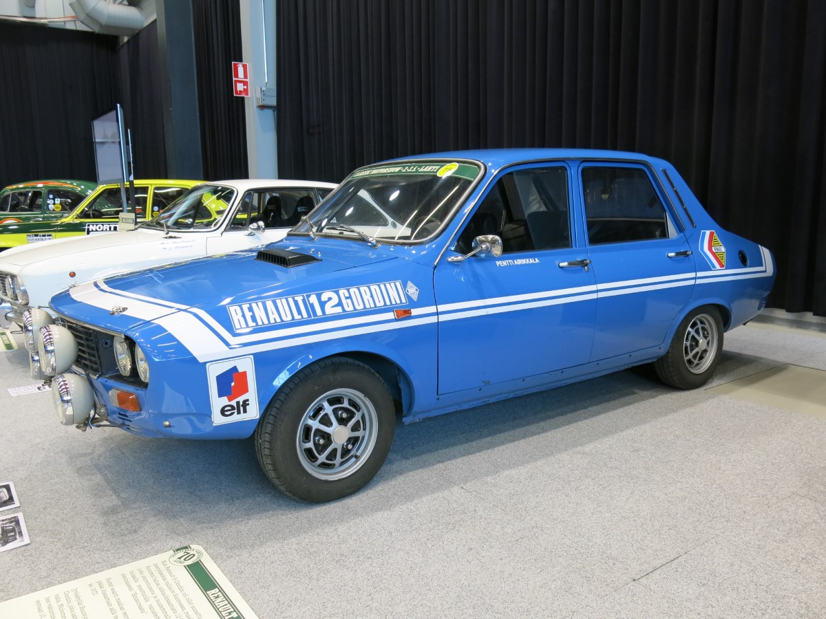 Päivän ralliauto: Renault 12 Gordini 1972 - Autotoday