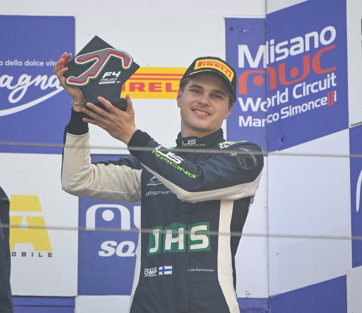Luka Sammalisto kahdesti palkintopallilla Italian Formula 4 -finaalissa ...